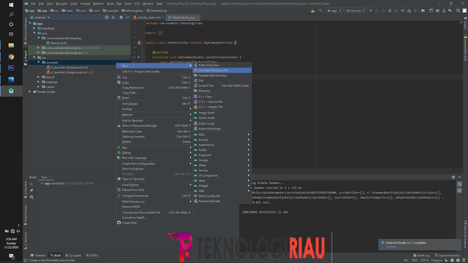 Cara Mudah Membuat Background Gradient di Android Studio - Teknologi Riau